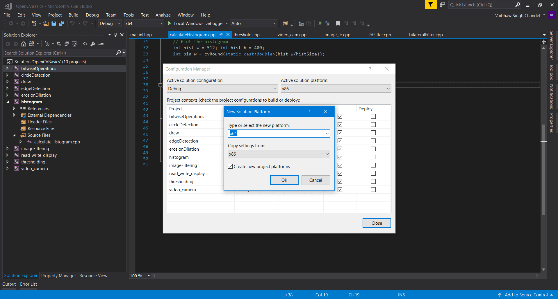 Opencv Installation In Windows