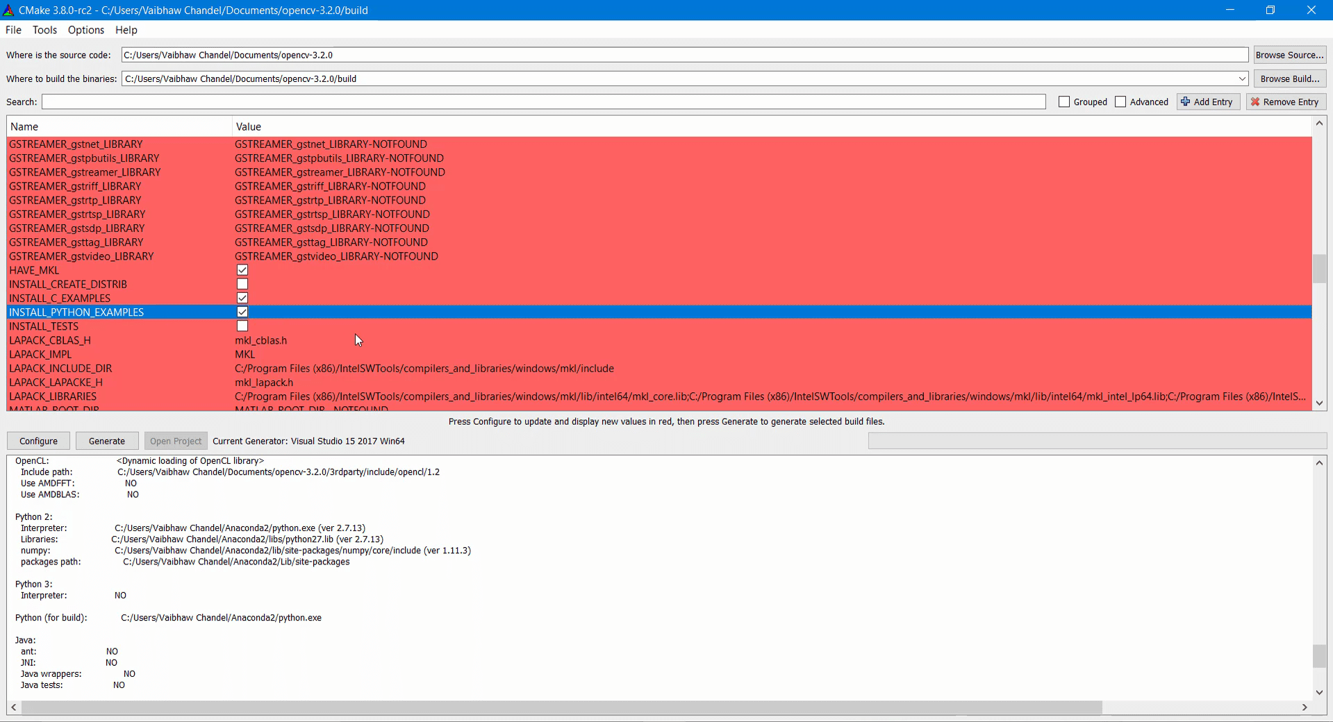 Opencv Installation In Windows